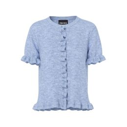 Pieces Knit Cardigan 'PCLydia' female Blue size M