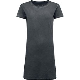 Red by EMP Basic T-Shirt Dress Kurzes Kleid grau in S Q225-533416