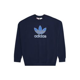 adidas originals Sweatshirt 'TREFOIL' Jungen Größe 128 blau / indigo
