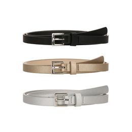 ABOUT YOU Belt female Gold, Black, Silver size 80