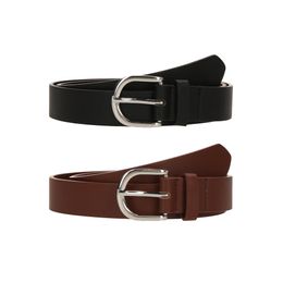 ABOUT YOU Belt female Brown, Black size 80