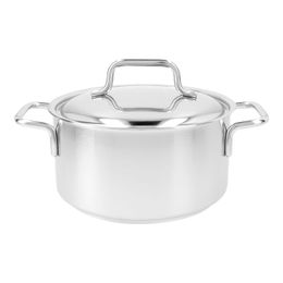 Demeyere Apollo 7 Bratentopf mit Deckel 18 cm, 18/10 Edelstahl