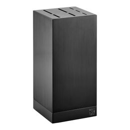 Zwilling Messerblock, leer, 7, Schwarz