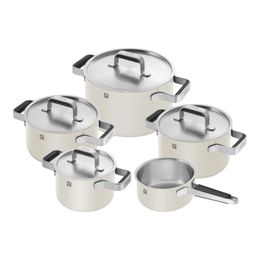 Zwilling Pure Kochgeschirrset, 5-tlg, 18/10 Edelstahl