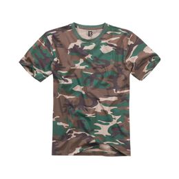 Brandit T-Shirt Camo Woodland (Größe: S)