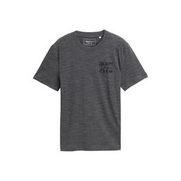 Tom Tailor Denim T-Shirt Herren Größe S anthrazit / schwarz