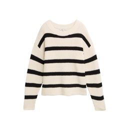 Tom Tailor Denim Pullover Damen Größe M creme / schwarz
