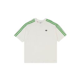 adidas originals T-Shirt Jungen Gr&ouml;&szlig;e 134 grau / gr&uuml;n / schwarz / wei&szlig;