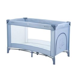 Kikkaboo Reisebett so gifted eine Ebene, weiche Matratzenauflage, Seiteneingang blau p