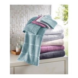 w&auml;schepur w&auml;schepur Handtuch, beere, Gr&ouml;&szlig;e 30x50 cm - 2 G&auml;stet&uuml;cher