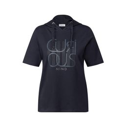 Cecil T-Shirt Damen Gr&ouml;&szlig;e XL marine / navy / silber