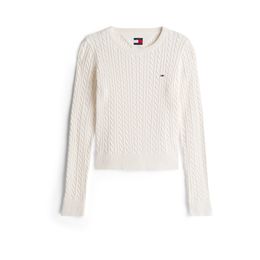 Tommy Jeans Pullover 'ESSENTIAL' Damen Gr&ouml;&szlig;e XS wei&szlig;