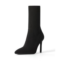 Bershka Stiefelette Damen Gr&ouml;&szlig;e 41 schwarz Winterschuhe