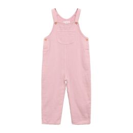 Mango Kids Latzhose 'CLAIRE' M&auml;dchen Gr&ouml;&szlig;e 86 rosa