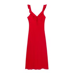 Mango Kleid 'Kim' Damen Gr&ouml;&szlig;e 38 rot Winterkleid