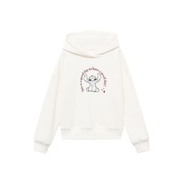 Mango Kids Sweatshirt 'Stiday' M&auml;dchen Gr&ouml;&szlig;e 140 marine / beere / offwhite