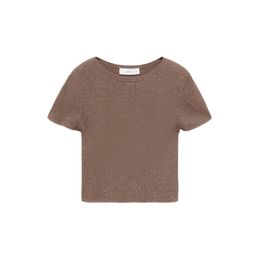 Mango Kids T-Shirt 'ORION' M&auml;dchen Gr&ouml;&szlig;e 140 braun