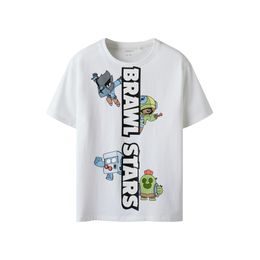 name it Shirt 'NKMJOK BRWLST' boy size 116 Light blue / Green / Black / White