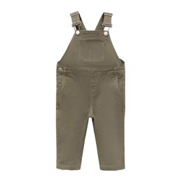 Mango Kids Latzhose 'DELOS' Jungen Gr&ouml;&szlig;e 104/110 oliv