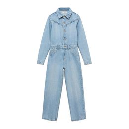 Mango Kids Overall 'Worker' M&auml;dchen Gr&ouml;&szlig;e 158 blue denim