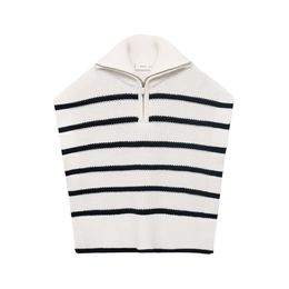Mango Kids Pullover 'ELISE' M&auml;dchen Gr&ouml;&szlig;e 116 schwarz / offwhite
