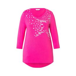 Angel of Style Shirt Damen Gr&ouml;&szlig;e 10XL pink / silber