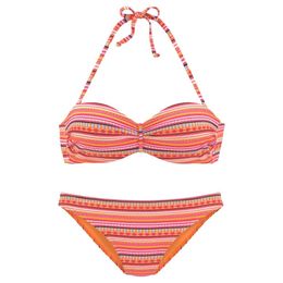 Lascana Bikini female Orange size 40
