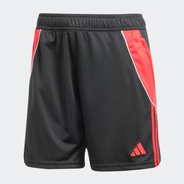 adidas Performance Sportshorts 'Tiro 24' Damen Gr&ouml;&szlig;e 4XS blutrot / schwarz / wei&szlig;