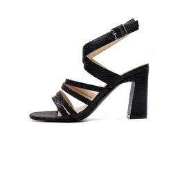 Celena Strap Sandals 'Cattaleya' female Black size 40