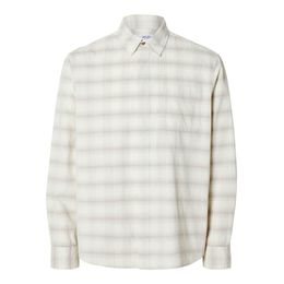 Selected Button Up Shirt male White size L