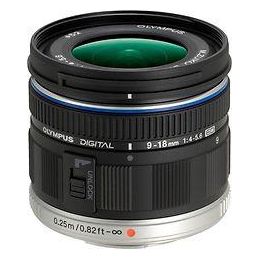 Olympus M.Zuiko Digital 9-18 mm F4.0-5.6 ED 52 mm Filtergewinde (Micro Four Thirds Anschluss) schwarz