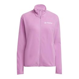 adidas terrex Athletic Fleece Jacket 'Essentials' female Purple size XXXL