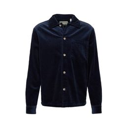 !Solid Button Up Shirt 'Ingvi' male Blue size S