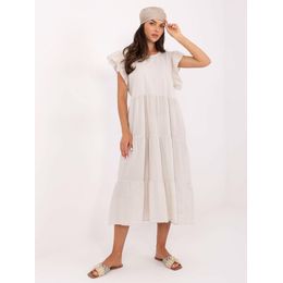 Madnezz House Dress female Beige size M/L