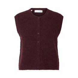 Selected Knitted Vest 'SLFLULU' female Purple size XS