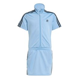 adidas originals Kleid 'Firebird' Mädchen Größe 128 hellblau / schwarz