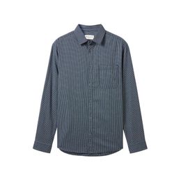 Tom Tailor Button Up Shirt male Blue size S