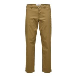 Selected Chino Pants 'New Miles' male Brown size 32