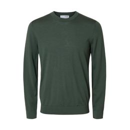 Selected Pullover 'SLHTray' Herren Gr&ouml;&szlig;e XXL dunkelgr&uuml;n
