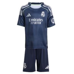 adidas Performance Trainingsanzug 'Real Madrid 25/26 Away' Jungen Größe 116 marine / hellgrau / weiß