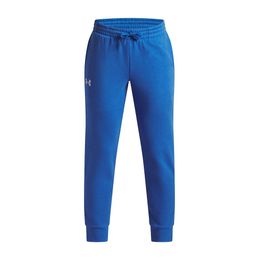 Under Armour Sporthose 'Rival' Jungen Gr&ouml;&szlig;e 116/122 royalblau / wei&szlig;