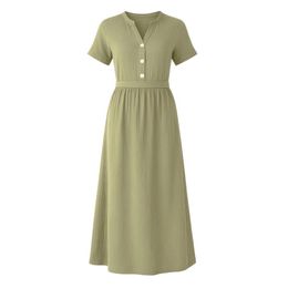 WENOR Sommerkleid 'MIRA' Damen Gr&ouml;&szlig;e 38/40 oliv Winterkleid