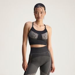 adidas by Stella McCartney Sport-BH 'Seamless Yoga' Damen Gr&ouml;&szlig;e XL/XXL beige / schwarz