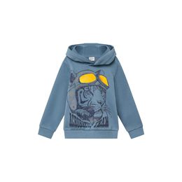 s.Oliver Sweatshirt Jungen Gr&ouml;&szlig;e 140 hellblau / gelb / grau