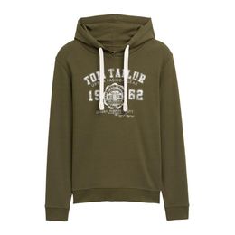 Tom Tailor Sweatshirt Herren Gr&ouml;&szlig;e XL oliv / wei&szlig;