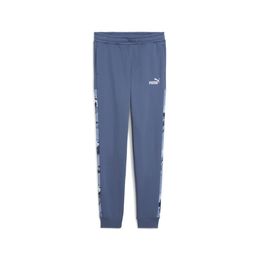 Puma Hose 'Essentials' Jungen Gr&ouml;&szlig;e 164 saphir / taubenblau / schwarz / wei&szlig;