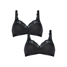 Sloggi Bralette ' Romance ' Damen Gr&ouml;&szlig;e 85 schwarz