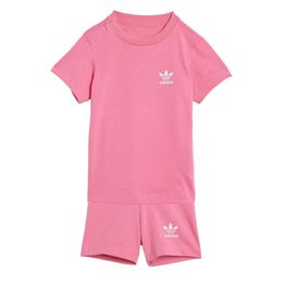 adidas originals Set 'Cycling Shorts And Tee Set' girl Pink size 104