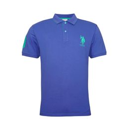 U.S. Polo Assn. Shirt Herren Gr&ouml;&szlig;e L t&uuml;rkis / royalblau
