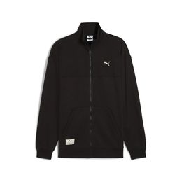 Puma Zip-Up Hoodie 'Class Pinnacle' male Black size XS